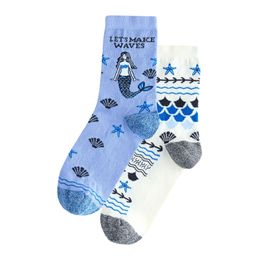 next Socken Damen Gr&ouml;&szlig;e 36/41 blau / royalblau / schwarz / wei&szlig;