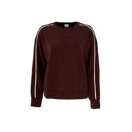 Dagi Sweatshirt Damen Gr&ouml;&szlig;e S braun / wei&szlig;