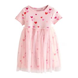 next Kleid M&auml;dchen Gr&ouml;&szlig;e 68 pink / rosa / rot