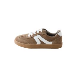 next Sneaker M&auml;dchen Gr&ouml;&szlig;e 33 braun / wei&szlig;