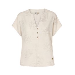 TATUUM Bluse 'Sarita' Damen Gr&ouml;&szlig;e XL sand / braun / offwhite