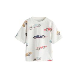 next T-Shirt Jungen Gr&ouml;&szlig;e 74 navy / rot / schwarz / wei&szlig;meliert