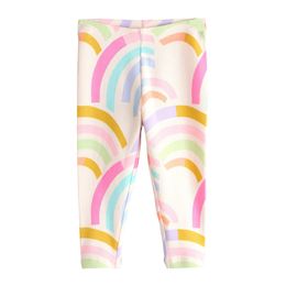 next Leggings girl size 74 Ecru / Blue / Green / Orange / Pink