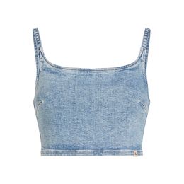 Calvin Klein Jeans Top Damen Gr&ouml;&szlig;e L blue denim