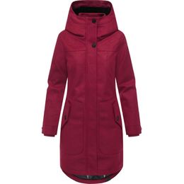 Ragwear Mantel 'Jannisa' Damen Gr&ouml;&szlig;e XXL cranberry
