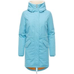 Ragwear Mantel 'Coogle' Damen Gr&ouml;&szlig;e S neonblau Winterjacke