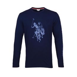 U.S. Polo Assn. Shirt Herren Gr&ouml;&szlig;e XXXL navy / hellblau