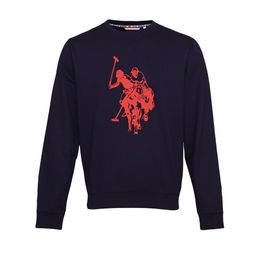 U.S. Polo Assn. Sweatshirt Herren Gr&ouml;&szlig;e M navy / rot