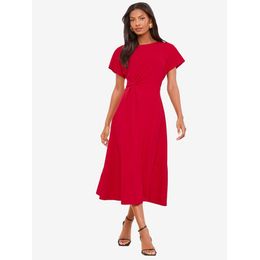 Lipsy Kleid Damen Gr&ouml;&szlig;e 36 rot Winterkleid