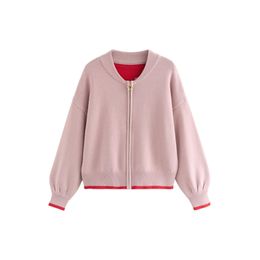 Rockett St George Strickjacke Damen Gr&ouml;&szlig;e M altrosa / rot