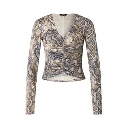 Just Cavalli Shirt Damen Gr&ouml;&szlig;e XXL dunkelbeige / dunkelbraun / schwarz