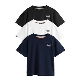 Superdry & Co Shirt boy size 98 Navy / Black / White