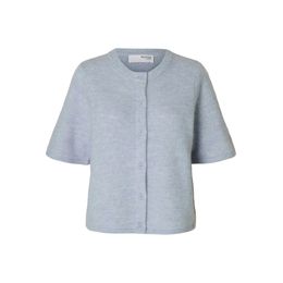 Selected Strickjacke 'SLFLULU' Damen Gr&ouml;&szlig;e XS hellblau