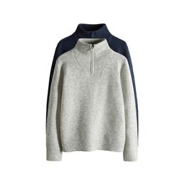 The Set Pullover Jungen Gr&ouml;&szlig;e 158 navy / grau