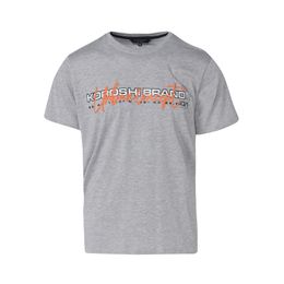 Koroshi T-Shirt Herren Gr&ouml;&szlig;e XL stone / dunkelorange / schwarz / wei&szlig;