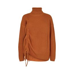 minimum Jumper 'ROKKA' Damen Gr&ouml;&szlig;e M braun / orange