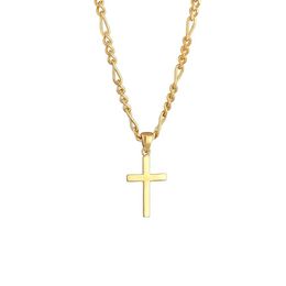 Kuzzoi Necklace 'Kreuz' male Gold size 60