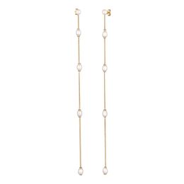 Elli Premium Earrings 'Perlen' female Gold size One Size