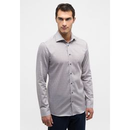 Eterna Herren Langarmhemd "SLIM FIT"braun, Gr. 38, Twill, 100% Baumwolle, Hemden, NON IRON (b&uuml;gelfrei)