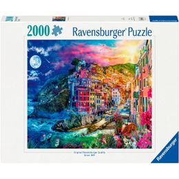 Ravensburger Kinder Puzzle "Farbenfrohe Cinque Terre", bunt, B:98cm H:75cm, Puzzles, Made in Germany