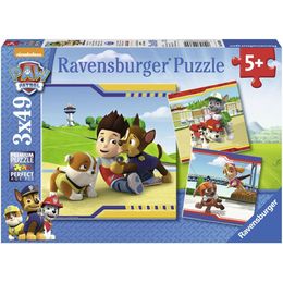 Ravensburger Kinder Puzzle "PAW Patrol Helden mit Fell", bunt, Pappe, B:18cm H:18cm, Puzzles, Made in Europe