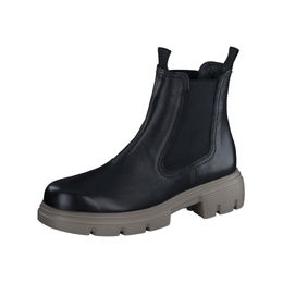 Paul Green Damen Stiefelette "Paul Green Stiefelette Leder/Textil", Gr. 40,5, schwarz, Leder, Textil, Schuhe