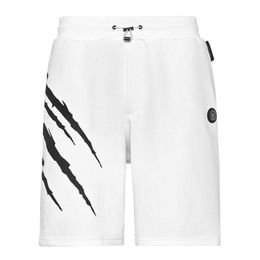 Plein Sport Sportshorts Herren Gr&ouml;&szlig;e L schwarz / wei&szlig;