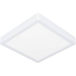Eglo Aufbauleuchte "Fueva 6-Z Deckenlampe, ZigBee, App und Sprachsteuerung, Badlampe, IP44", 1, H: 2,5cm, 1 Stk.wei&szlig;, Leuchten, Aufbauleuchte - L22 x