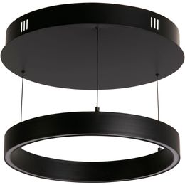 Searchlight LED-H&auml;ngeleuchte "H&auml;ngeleuchte Layla, 1-flammig", 1, &Oslash; 44cm H: 12,5cm, 1 Stk., schwarz, Leuchten, H&ouml;henverstellbar auch in Betrieb