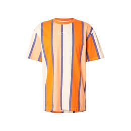 Karl Kani T-Shirt Herren Gr&ouml;&szlig;e M saphir / pfirsich / neonorange / offwhite