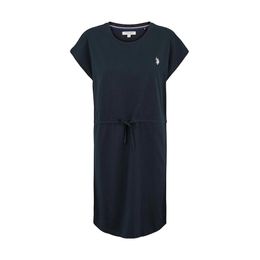U.S. Polo Assn. Kleid 'Ida' Damen Gr&ouml;&szlig;e 36 dunkelblau / wei&szlig; Winterkleid