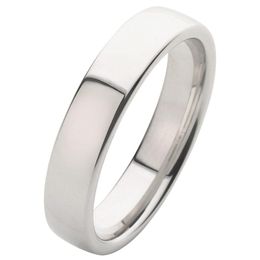 Firetti Damen Trauring "Schmuck Geschenk Hochzeit Ehering Trauring "LIEBE"", 19, ohne Zirkonia, Silber 925 (Sterlingsilber), 5mm, silber, Silber 925