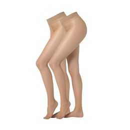 Camano Feinstrumpfhose Damen Gr&ouml;&szlig;e M beige