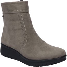 Josef Seibel Damen Stiefelette "Calais 52, taupe", Gr. 37, grau, Obermaterial: 100% Textilmaterial TEXMAT., Schuhe