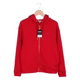 Tommy Hilfiger Kapuzenpullover Damen Gr&ouml;&szlig;e S Second Hand rot