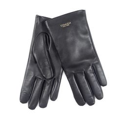 Coach Full Finger Gloves 'New York' female Black size M