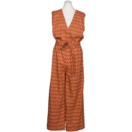 thinking mu Overall oder Jumpsuit Damen Gr&ouml;&szlig;e S Second Hand orange