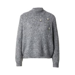 V&eacute;ro Moda VERO MODA Pullover 'VMVENEDIG' Damen Gr&ouml;&szlig;e XL graumeliert / silber