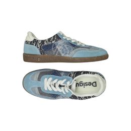 Desigual Sneaker Damen Gr&ouml;&szlig;e 36 Second Hand hellblau