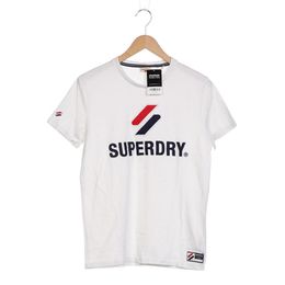 Superdry & Co T-Shirt Herren Gr&ouml;&szlig;e L Second Hand wei&szlig;