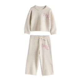 next Set 'Cosy NYC' girl Beige size 3-6 mths