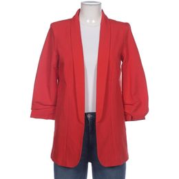 Pieces Blazer Damen Gr&ouml;&szlig;e L Second Hand rot