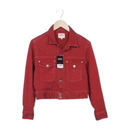 Pepe Jeans Jacke Damen Gr&ouml;&szlig;e S Second Hand rot