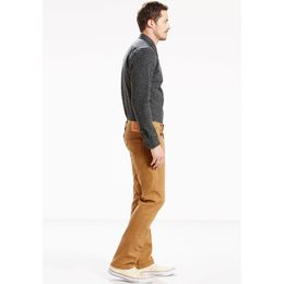 Levi's LEVI'S Herren Straight-Jeans "513 Slim Straigt", braun, Gr. 36, Denim/Jeans, Obermaterial: 99% Baumwolle, 1% Elasthan, Jeans