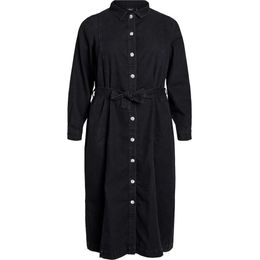 ZIZZI Shirt Dress 'JLULLU' female Black size L