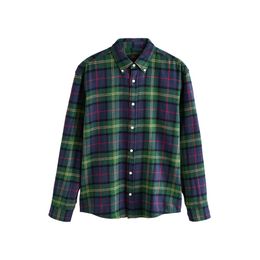next Button Up Shirt male Blue, Green size S