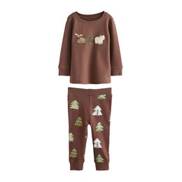 next Pajamas boy Beige, Brown, Green size 6-7 yrs