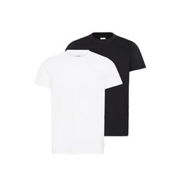 !Solid T-Shirt ' ODIT ' 2er Pack Herren Gr&ouml;&szlig;e L schwarz / wei&szlig;