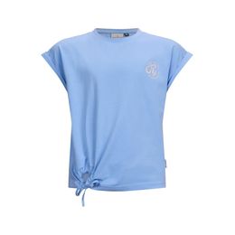 Retour Jeans T-Shirt 'Natalia' M&auml;dchen Gr&ouml;&szlig;e 134/140 ecru / hellblau / schwarz