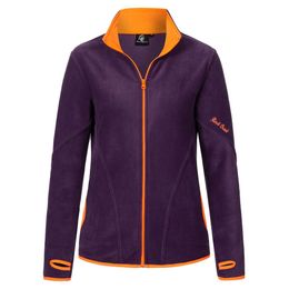 Rock Creek Fleecejacke Damen Gr&ouml;&szlig;e XL brombeer / orange
